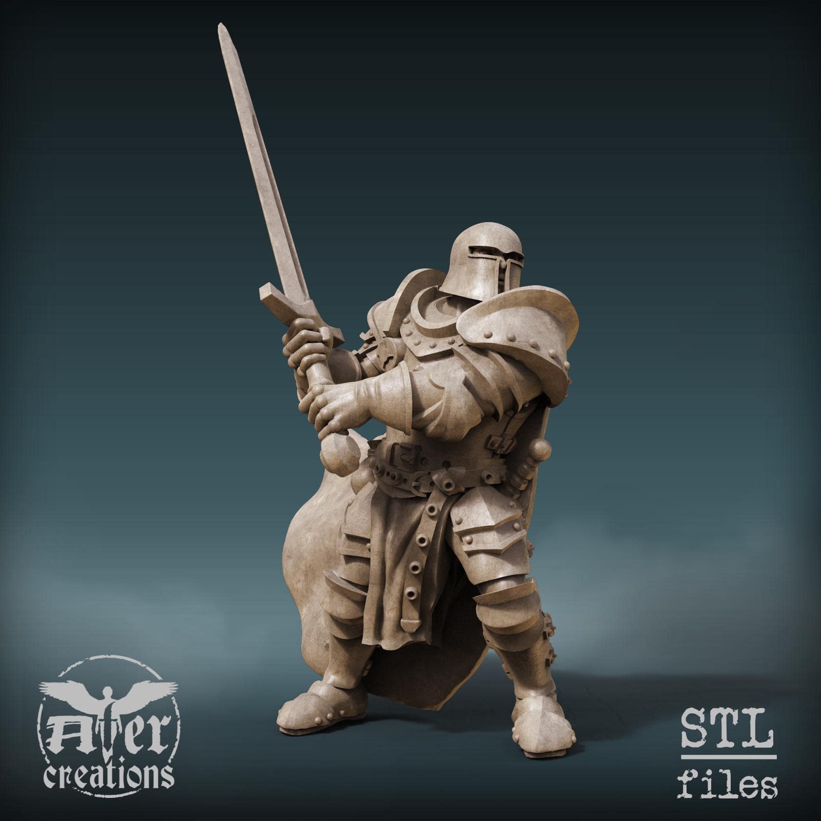 atercreations » Knight 1 (32mm)